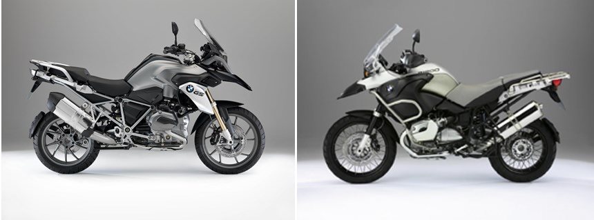 BMW R 1200 GS 2014 vs BMW R 1200 GS Adventure 2007