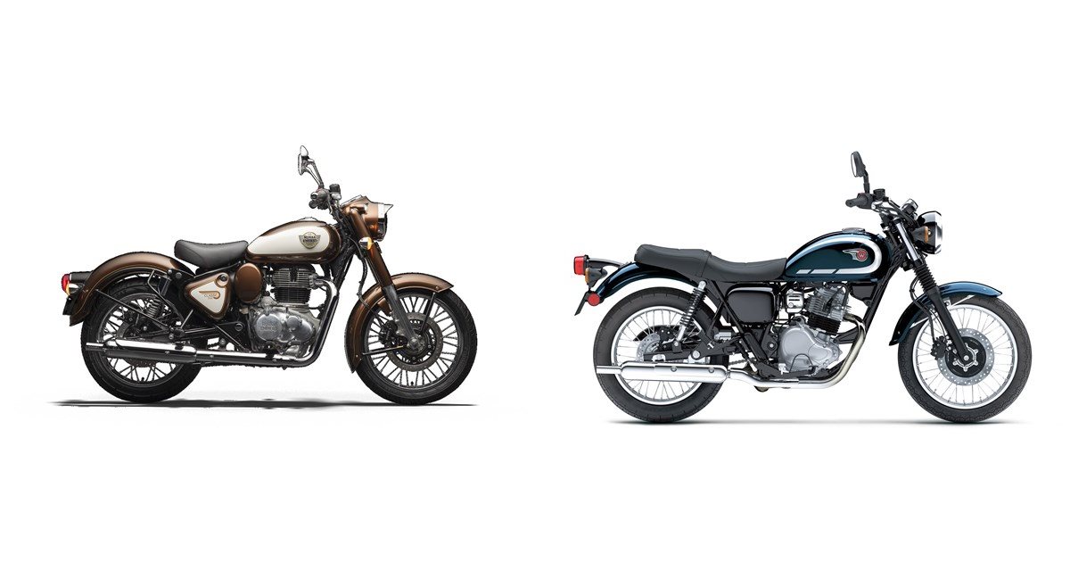 Royal Enfield Classic 350 2025 vs Kawasaki W230 2025