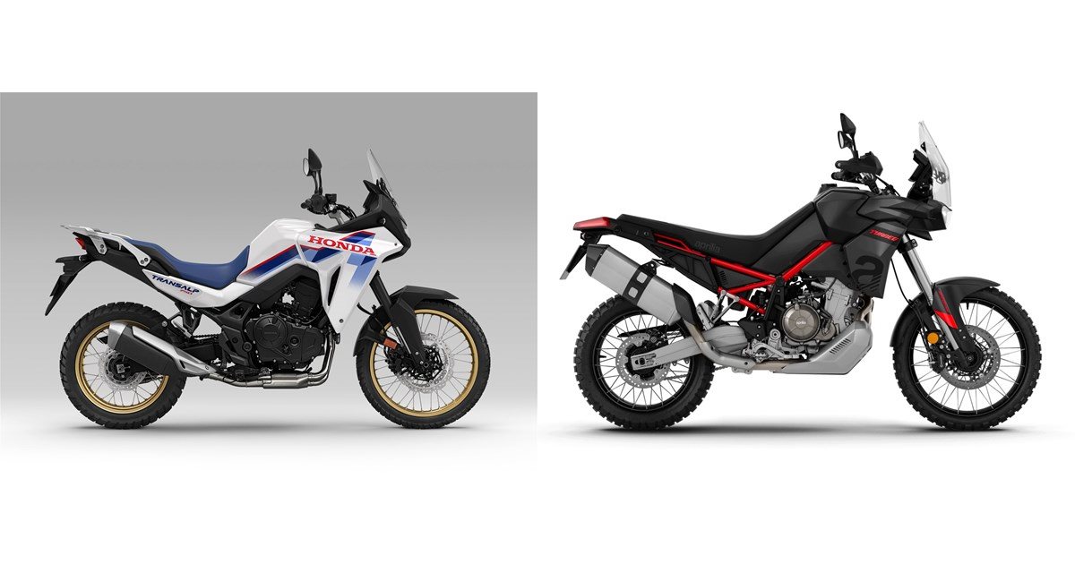 Motorrad Vergleich Honda XL750 Transalp 2026 vs. Aprilia Tuareg 660 2024