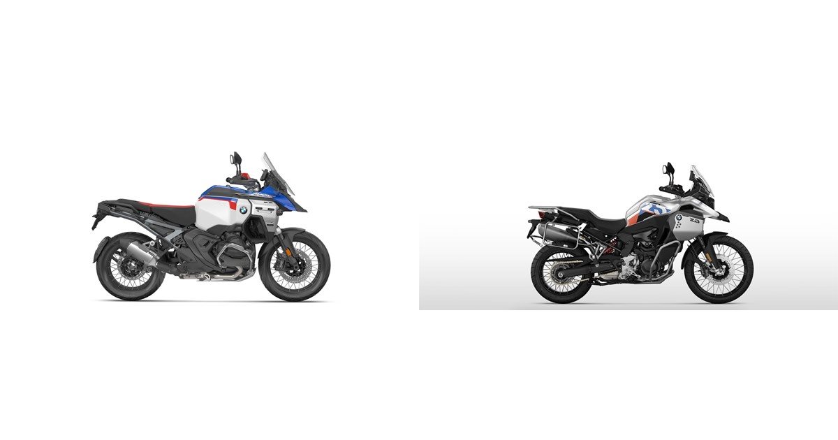Motorrad Vergleich BMW R 1300 GS Adventure 2026 vs. BMW F 900 GS ...