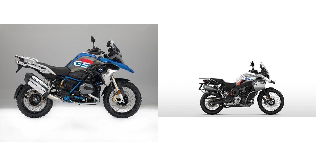 Motorrad Vergleich BMW R 1200 GS 2017 vs. BMW F 900 GS Adventure 2024