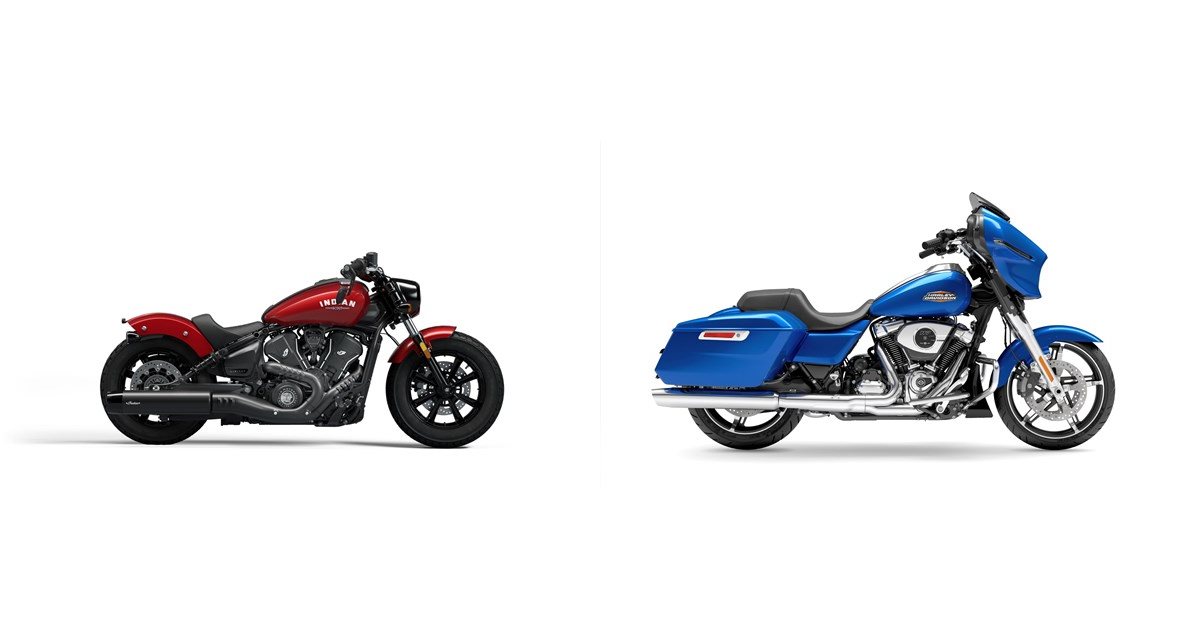 Indian Scout Bobber 2025 vs Harley-Davidson Street Glide FLHX 2025