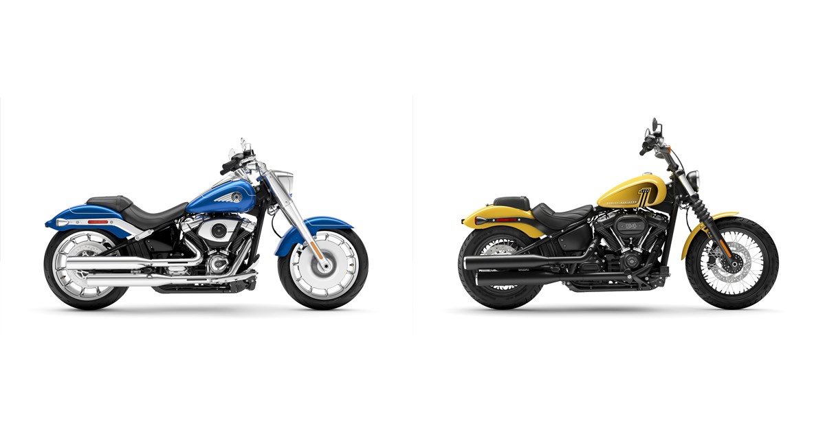 Comparaison des motos Harley-Davidson Fat Boy 117 2025 VS. Harley ...