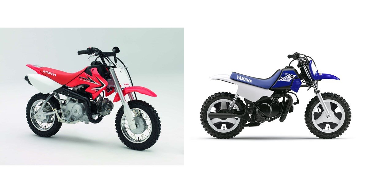 Honda CRF 50 F 2017 vs Yamaha PW50 2014