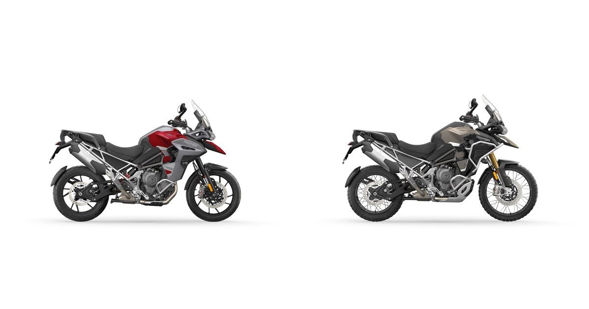 Triumph Tiger 1200 GT Explorer 2025 vs Triumph Tiger 1200 Rally ...