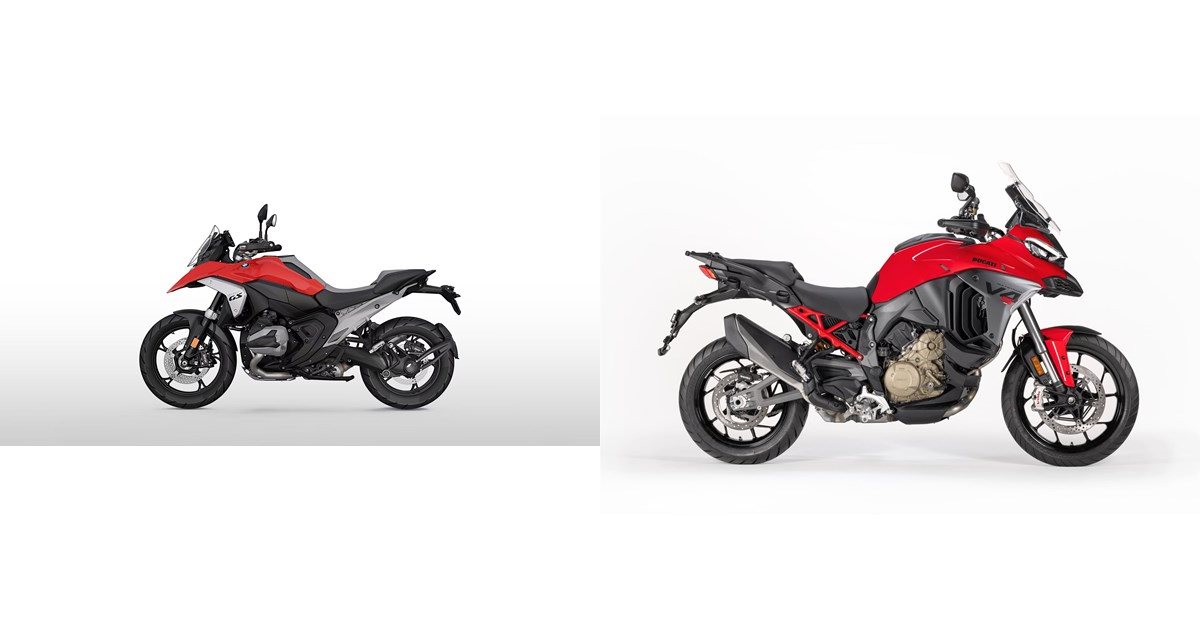 Motorrad Vergleich BMW R 1300 GS 2026 vs. Ducati Multistrada V4 S 2025