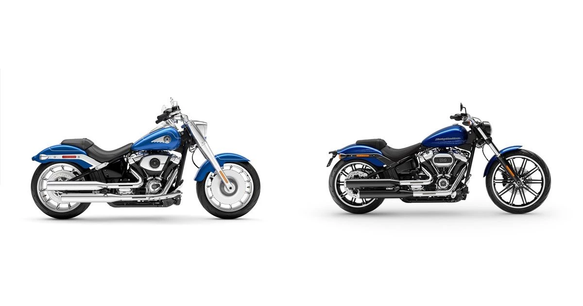 Harley-Davidson Fat Boy 117 2025 vs Harley-Davidson Softail Breakout ...