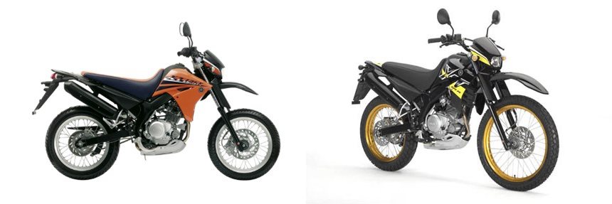 Yamaha XT 125 X 2007 vs Yamaha XT 125 R 2011
