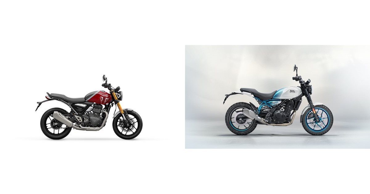 Motorrad Vergleich Triumph Speed 400 2026 vs. Royal Enfield Guerrilla ...