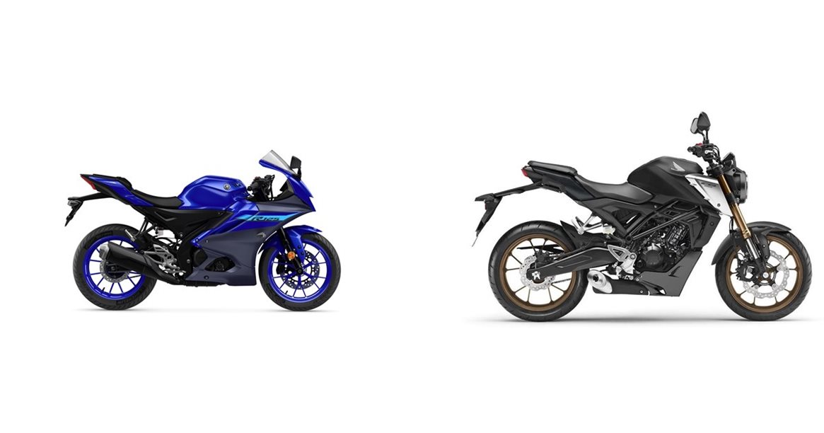 Yamaha R125 2024 vs Honda CB125R 2026