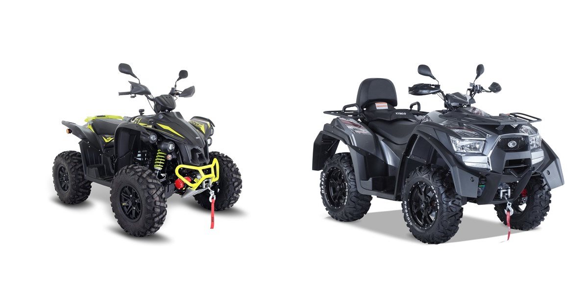 Motorrad Vergleich TGB Target 600 EPS LOF 2021 vs. Kymco MXU 700 EXi 2019