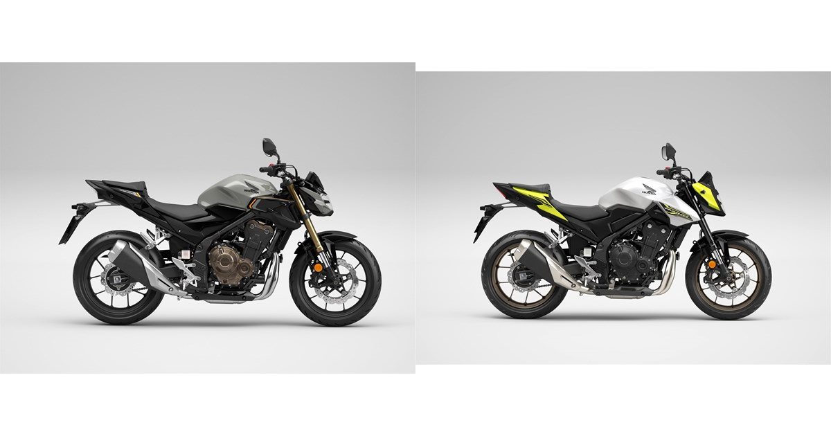 Honda CB500F 2022 vs Honda CB500 Hornet 2026