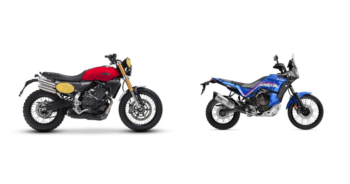 Fantic Caballero 700 2023 vs Yamaha Tenere 700 World Rally 2024