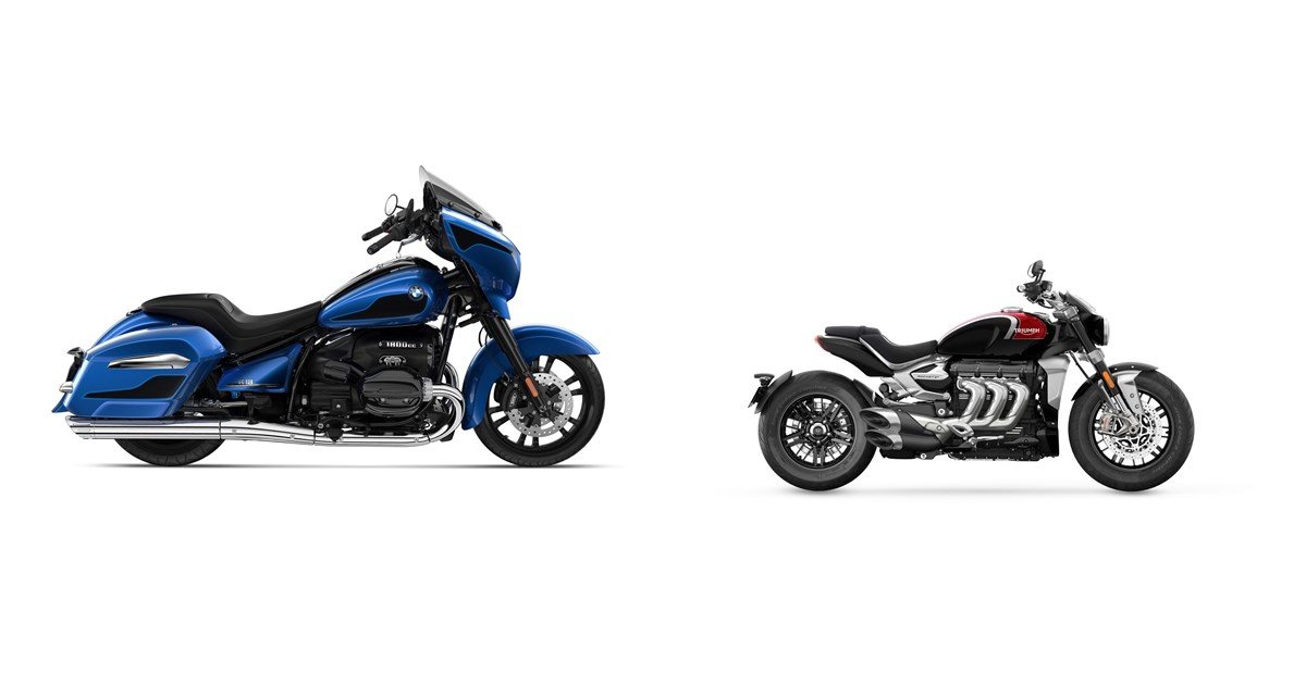 BMW R 18 B 2024 vs Triumph Rocket 3 R 2024