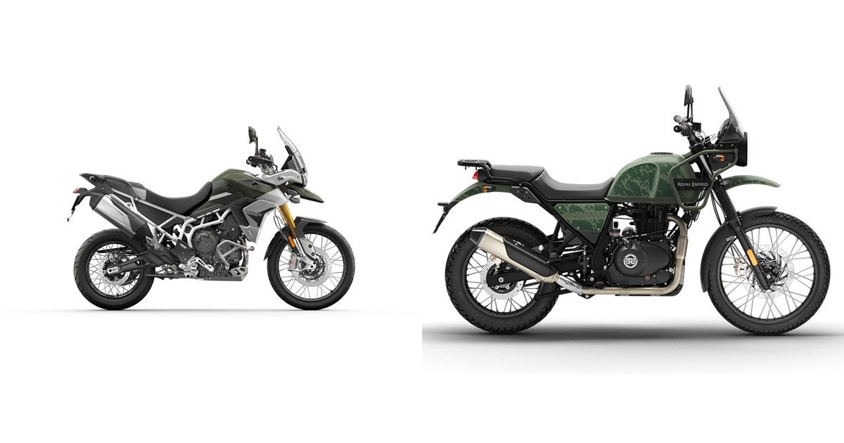 Triumph Tiger 900 Rally Pro 2022 vs Royal Enfield Himalayan 2023