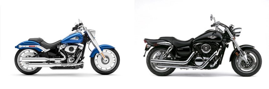 Harley-Davidson Fat Boy 117 2025 vs Suzuki VZ 1600 Marauder 2005