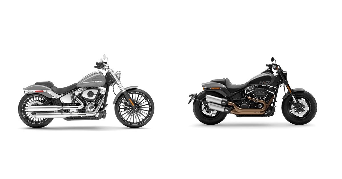 Comparaison des motos Harley-Davidson Softail Breakout 117 2025 VS ...