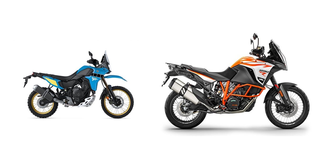 Yamaha Tenere 700 Rally 2025 vs KTM 1290 Super Adventure R 2018