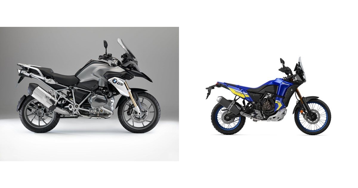 Motorrad Vergleich BMW R 1200 GS 2014 vs. Yamaha Tenere 700 World Raid 2024