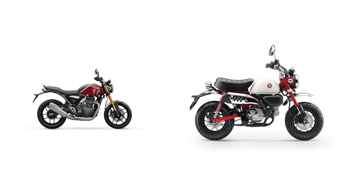 Triumph Speed 400 2026 vs Honda Monkey 125 2026