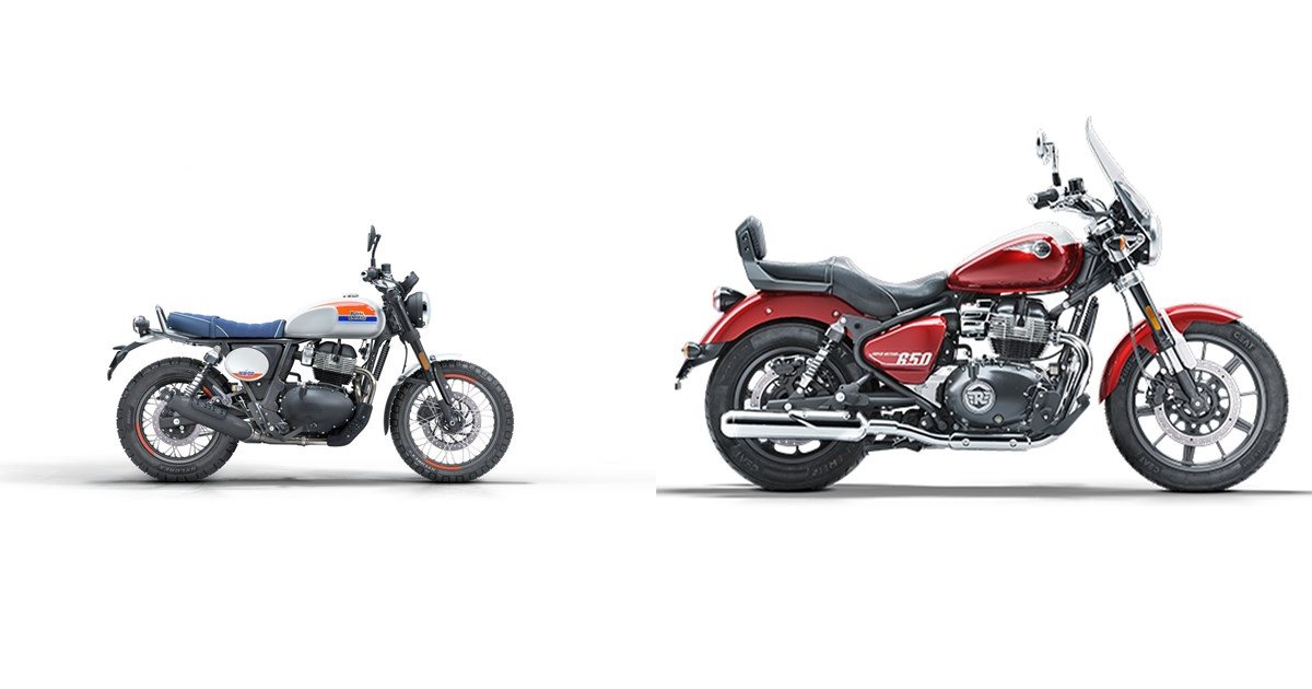 Royal Enfield Bear 650 2026 vs Royal Enfield Super Meteor 650 2026