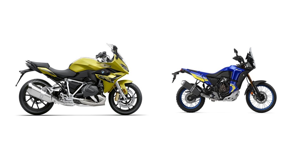 BMW R 1250 RS 2020 vs Yamaha Tenere 700 World Raid 2024