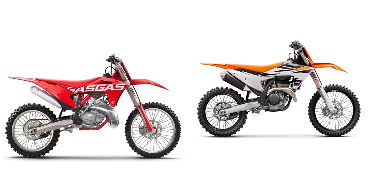 Gas Gas MC 250 2022 vs KTM 350 SX-F 2024