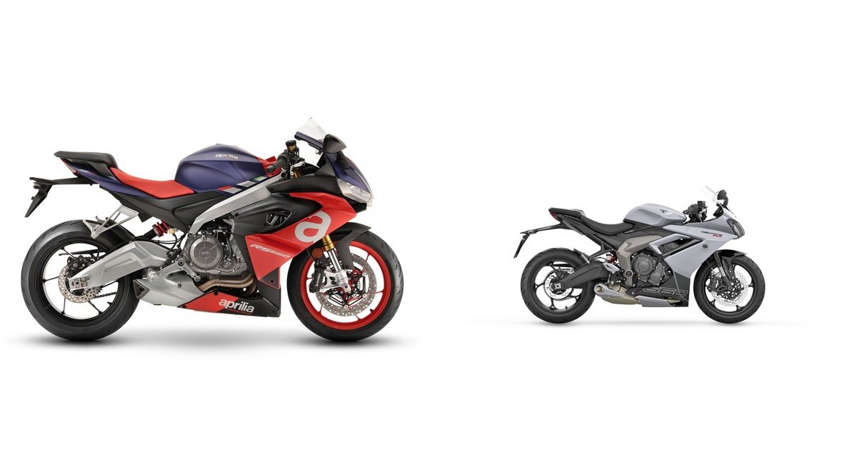 Aprilia RS 660 2022 vs Triumph Daytona 660 2026