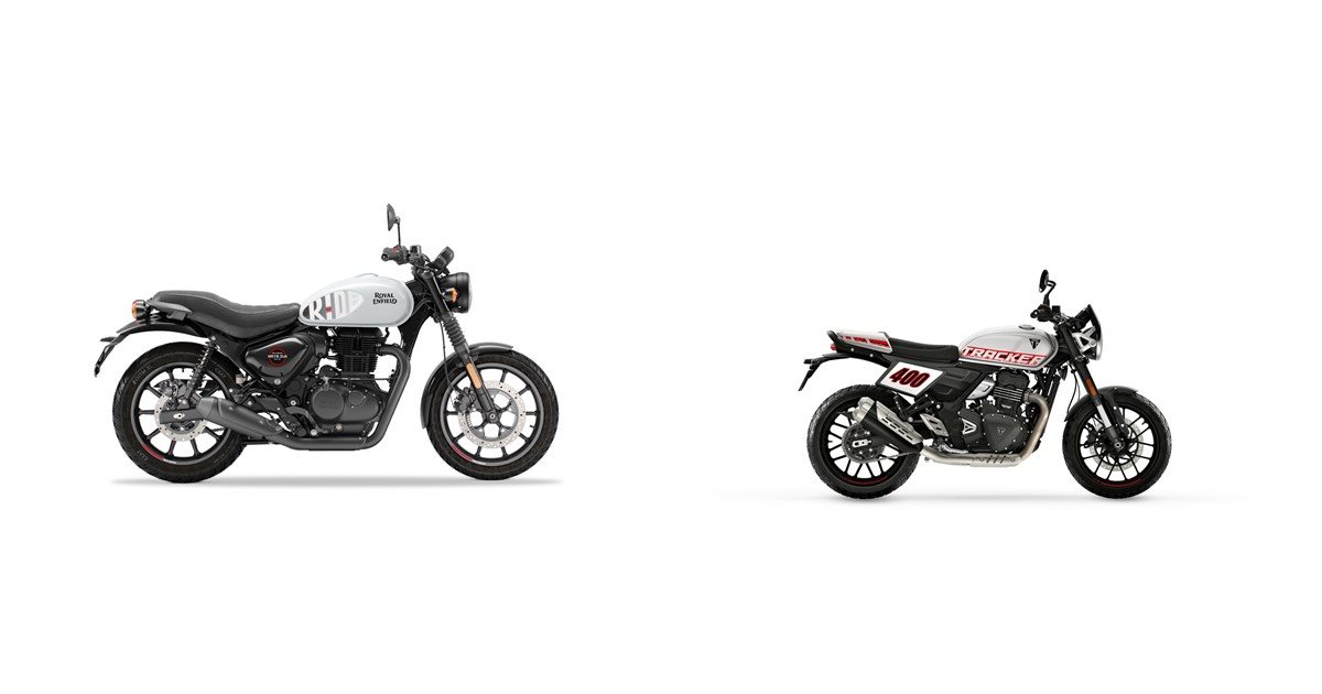 Royal Enfield HNTR 350 2026 vs Triumph Tracker 400 2026