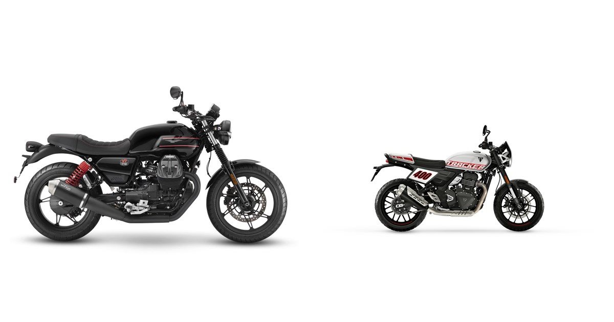 Motorrad Vergleich Moto Guzzi V7 Stone Special Edition 2024 vs. Triumph ...