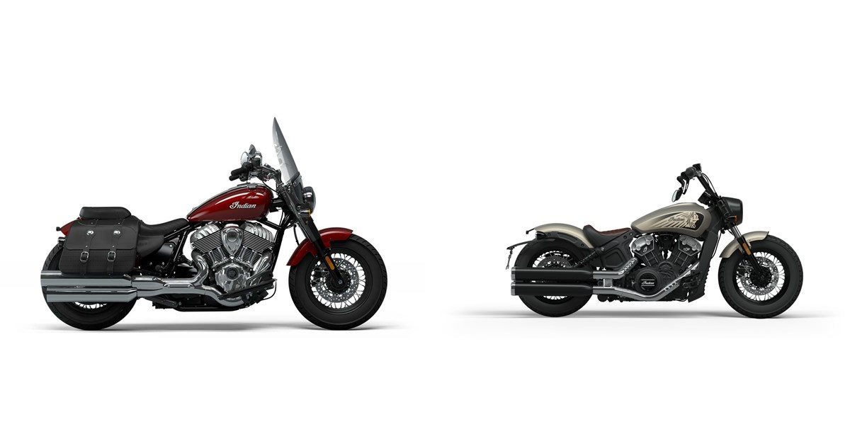 Indian Super Chief Limited 2025 vs Indian Scout Bobber Twenty 2022
