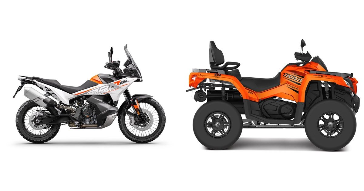 Motorrad Vergleich KTM 790 Adventure 2024 vs. CFMOTO C-Force 1000 V2 ...