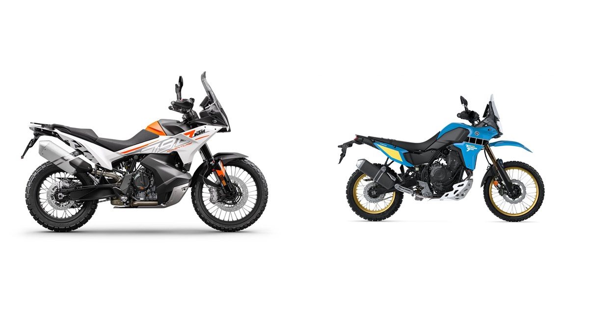 KTM 790 Adventure 2024 vs Yamaha Tenere 700 Rally 2025