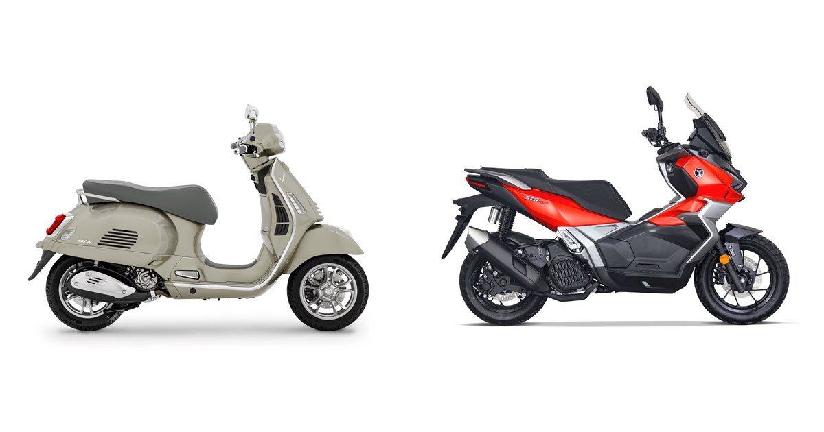 Vespa GTS 310 2025 vs Voge SR1 ADV 125 ABS TCS 2025