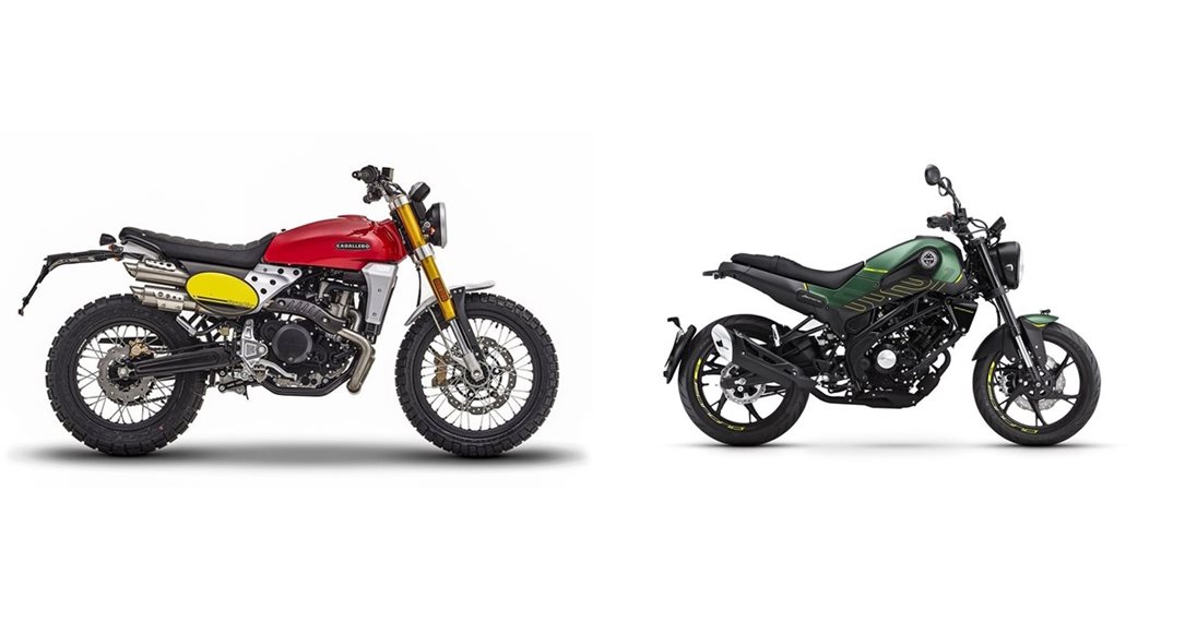 Fantic Caballero Scrambler 500 2025 vs Benelli Leoncino 125 2025