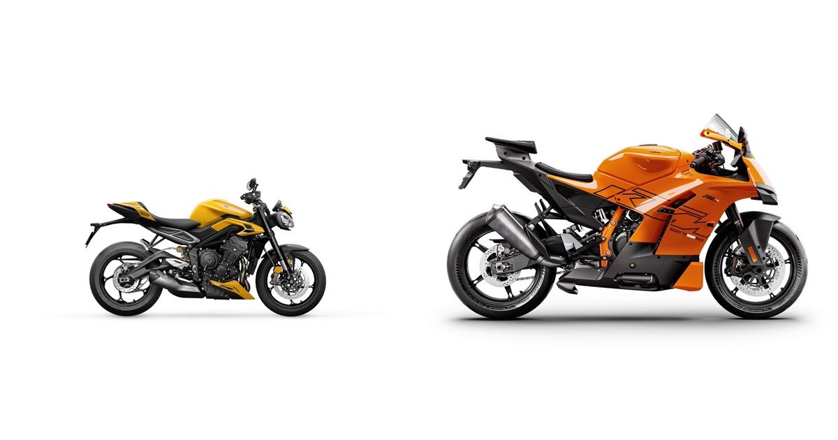 Triumph Street Triple 765 RS 2026 vs KTM 990 RC R 2026