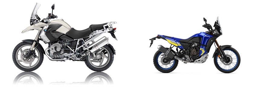 BMW R 1200 GS 2010 vs Yamaha Tenere 700 World Raid 2024