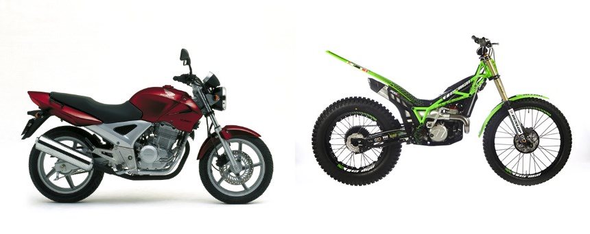 Honda CBF 250 2005 vs Vertigo Nitro DLR 125 2025