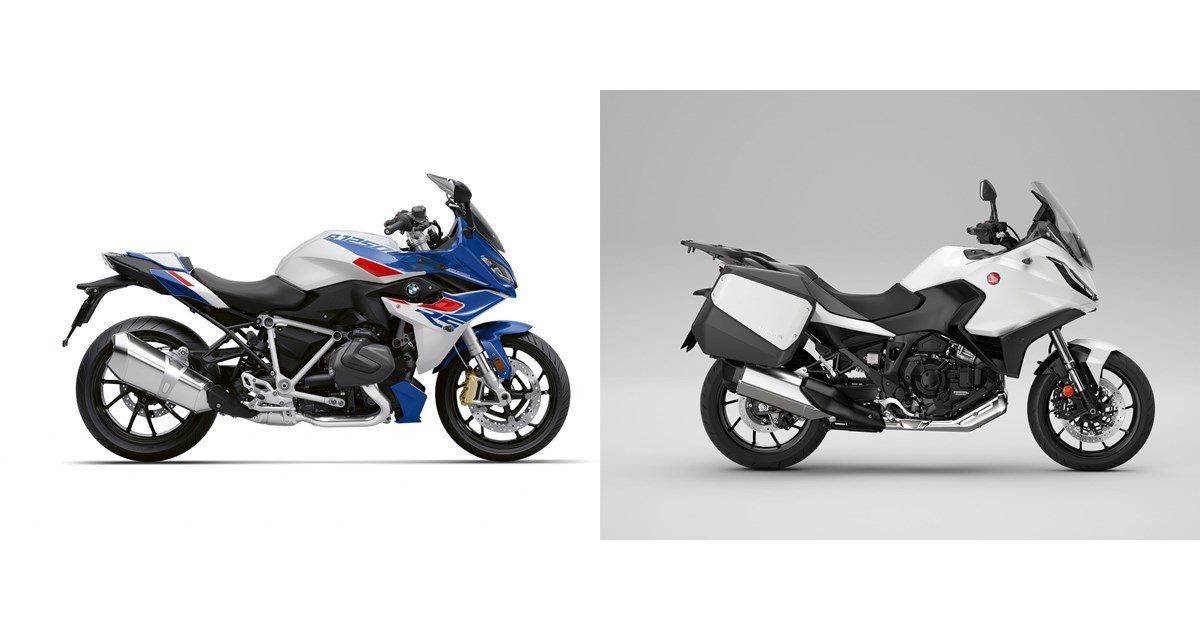 Motorrad Vergleich BMW R 1250 RS 2024 vs. Honda NT1100 DCT 2023