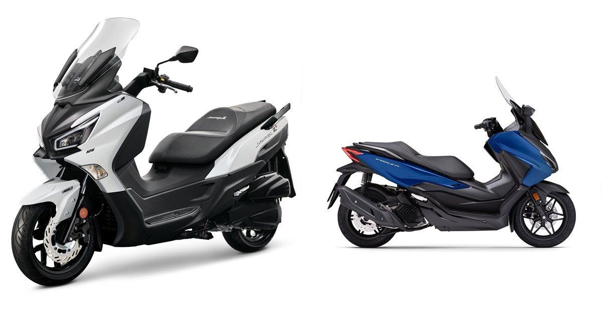 Sym Joymax Z+ 125 2025 vs Honda Forza 125 2024