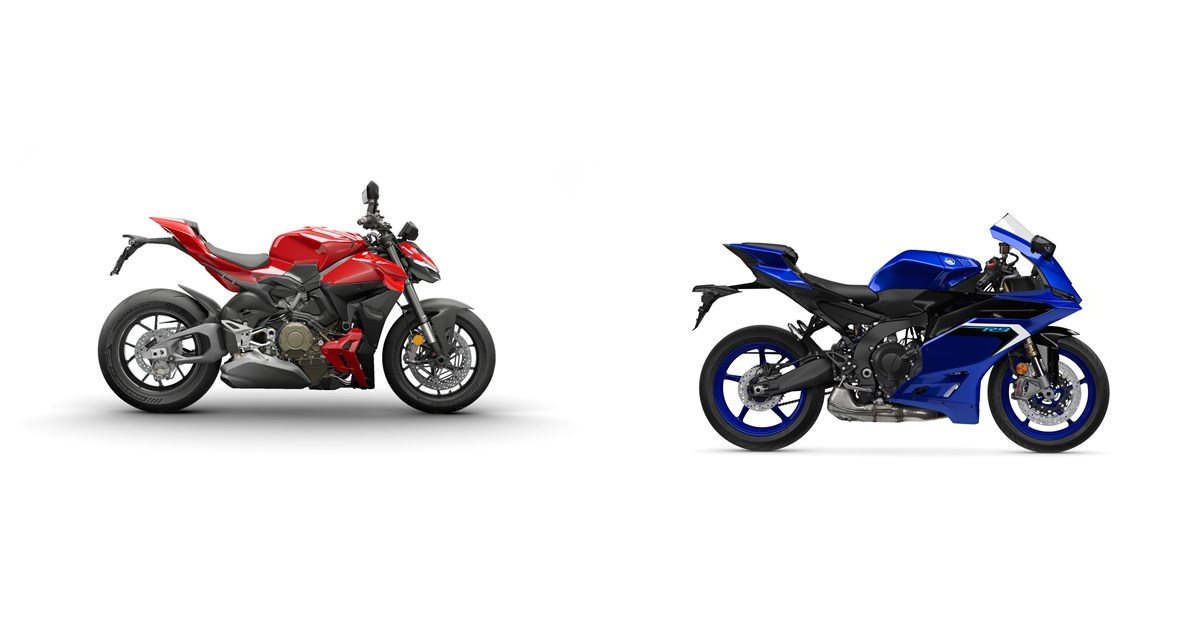 Ducati Streetfighter V4 2025 vs Yamaha R9 2025