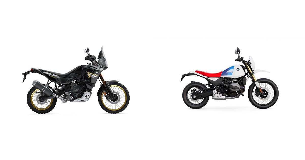 Motorrad Vergleich Yamaha Tenere 700 World Raid 2026 vs. BMW R 12 G/S 2025