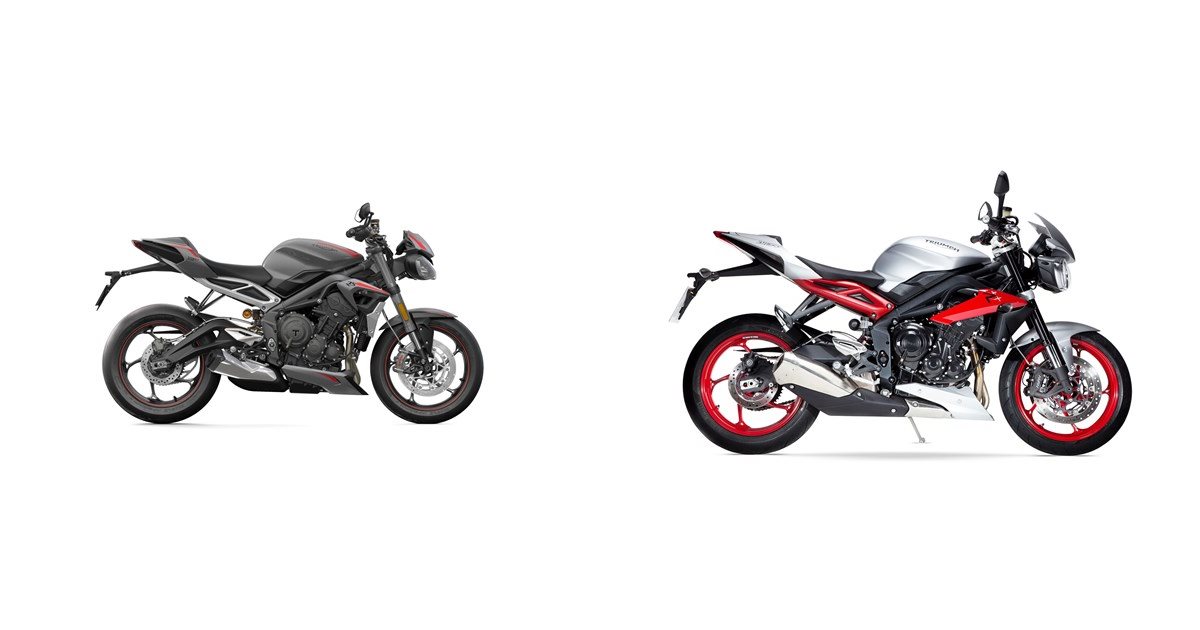 Triumph Street Triple 765 RS 2020 vs Triumph Street Triple RX 2016