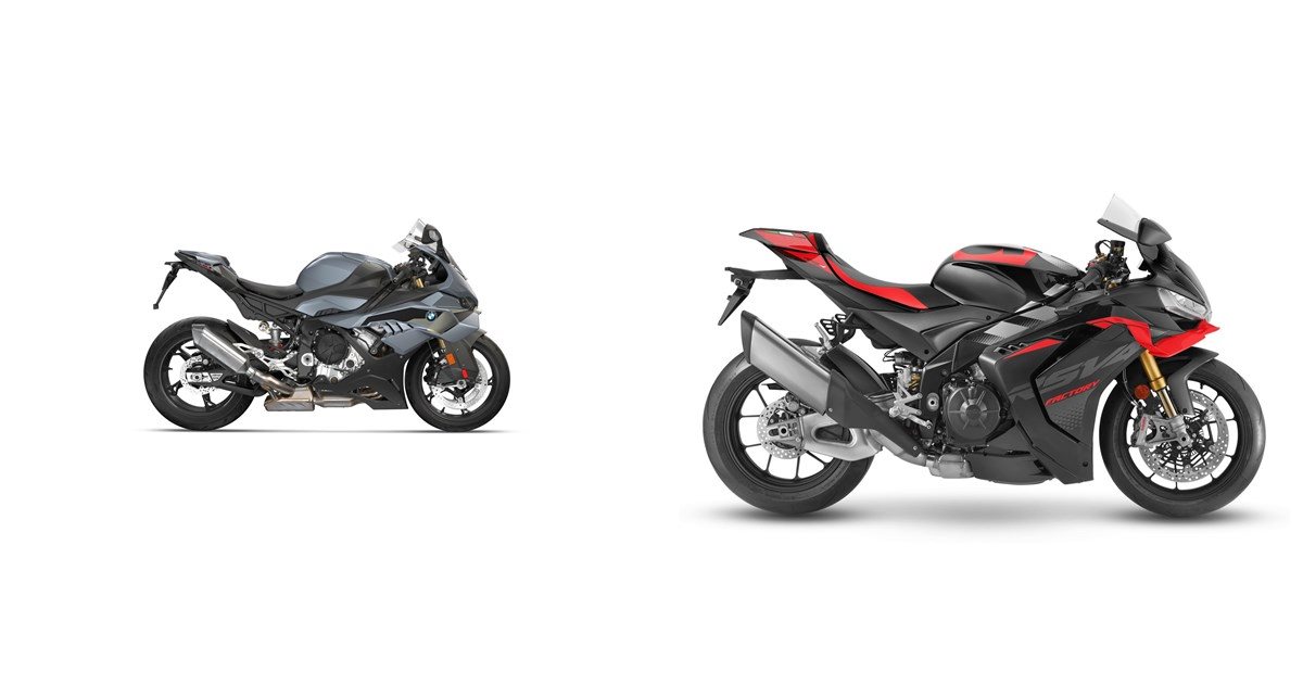 BMW S 1000 RR 2026 vs Aprilia RSV4 1100 Factory 2025