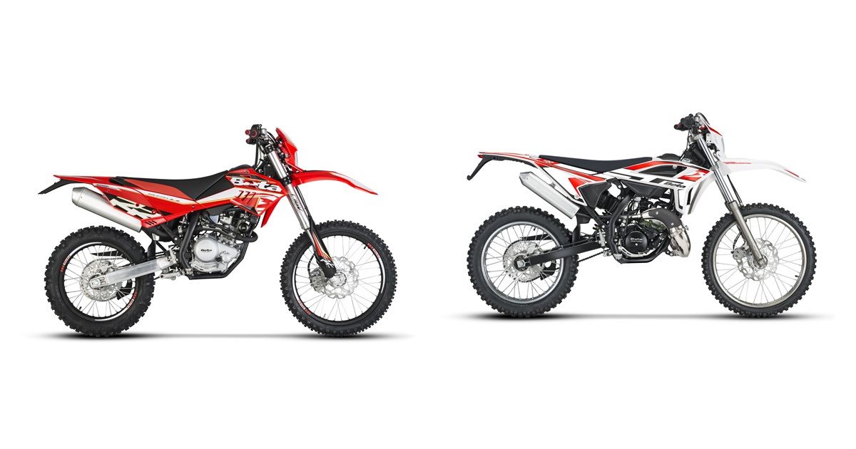 Beta RR Enduro 4T 125 LC 2018 vs Beta RR 2T 50 2024