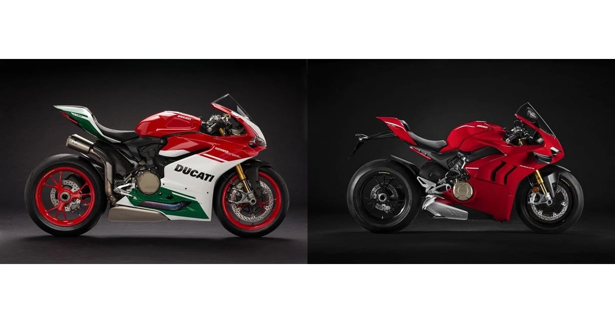 Motorrad Vergleich Ducati 1299 Panigale R Final Edition 2019 vs. Ducati ...