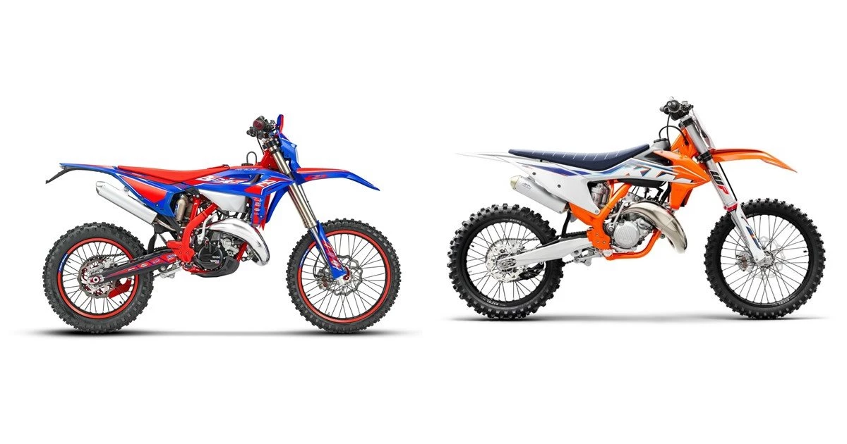 Beta RR Race 2T 125 2026 vs KTM 125 SX 2022