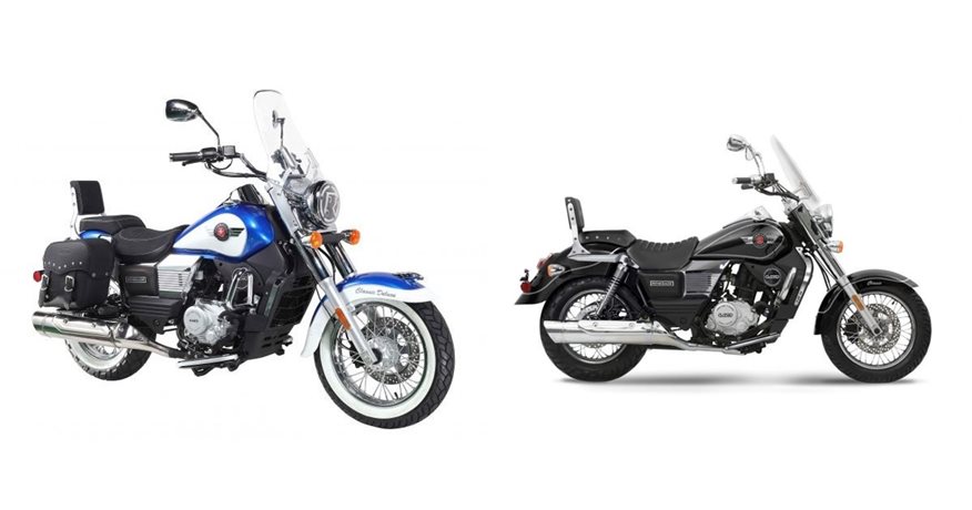 Motorrad Vergleich United Motors UM Renegade Classic Deluxe 125 2023 vs ...