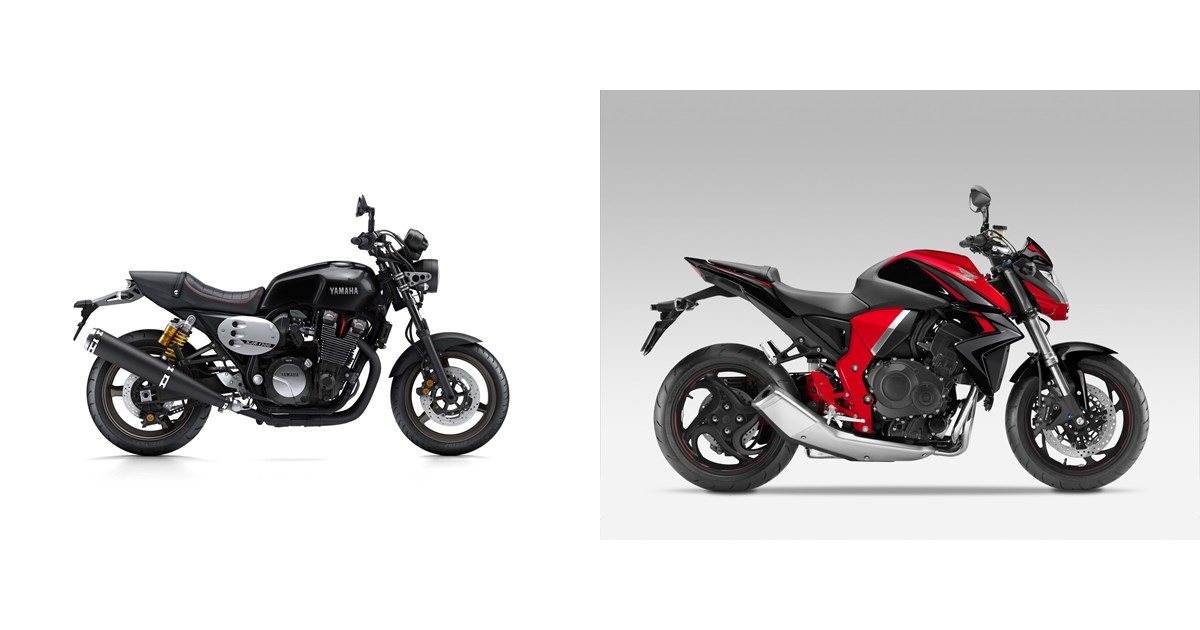 Yamaha XJR 1300 2017 vs Honda CB 1000 R 2016