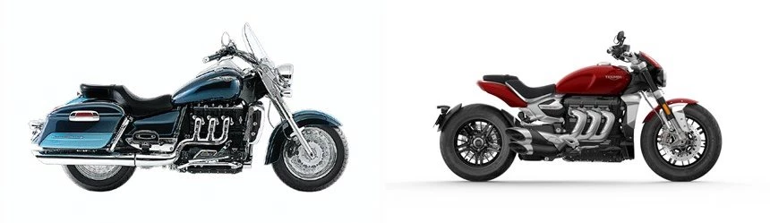 Triumph Rocket III Touring 2010 vs Triumph Rocket 3 R 2021